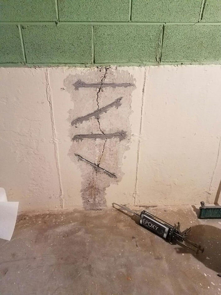 Fix Cracks in Concrete | Olshan Crack Lock